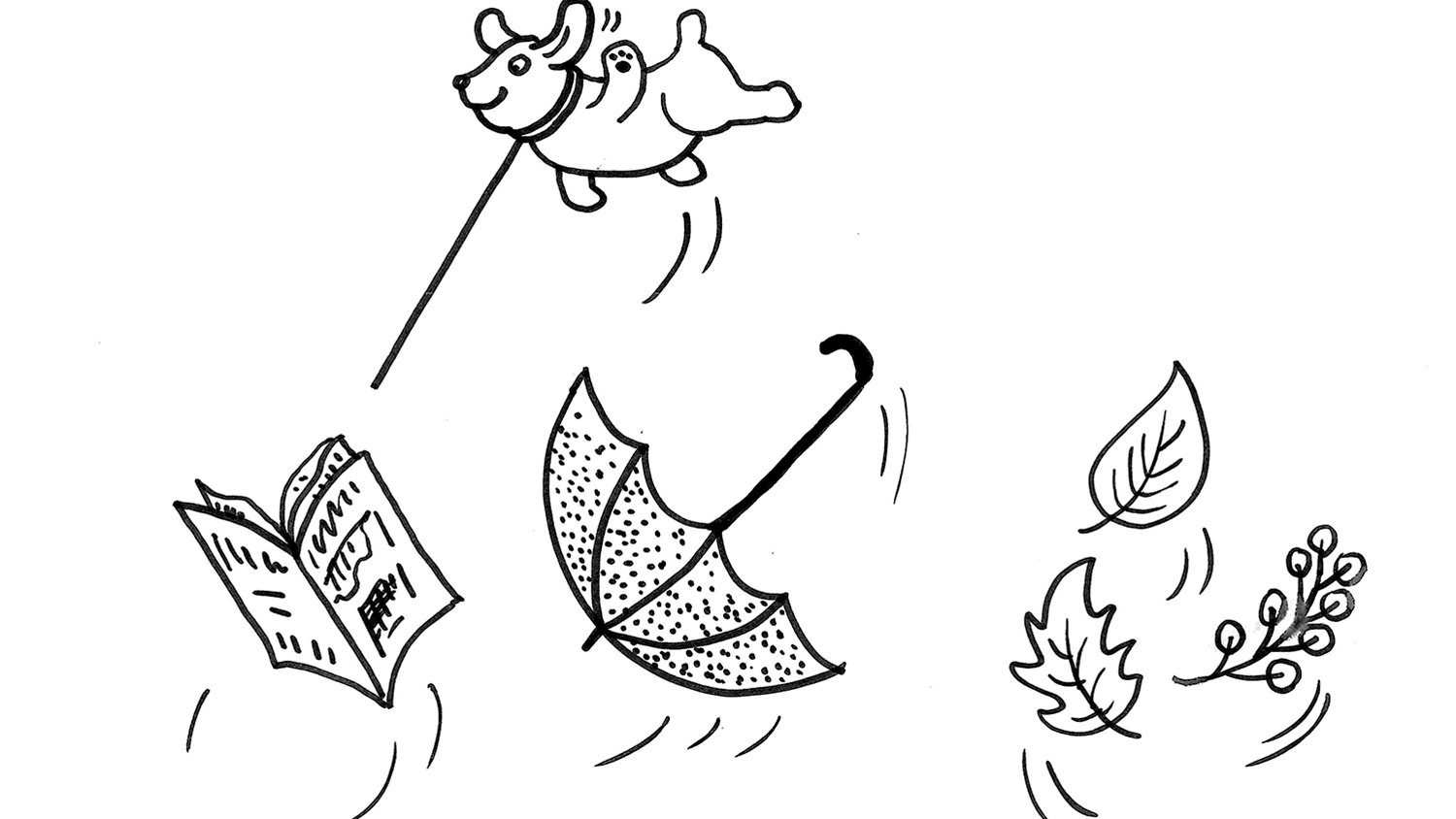 TEGNING: Stormvejr | Billedkunst 2-8 | Gyldendals fagportaler