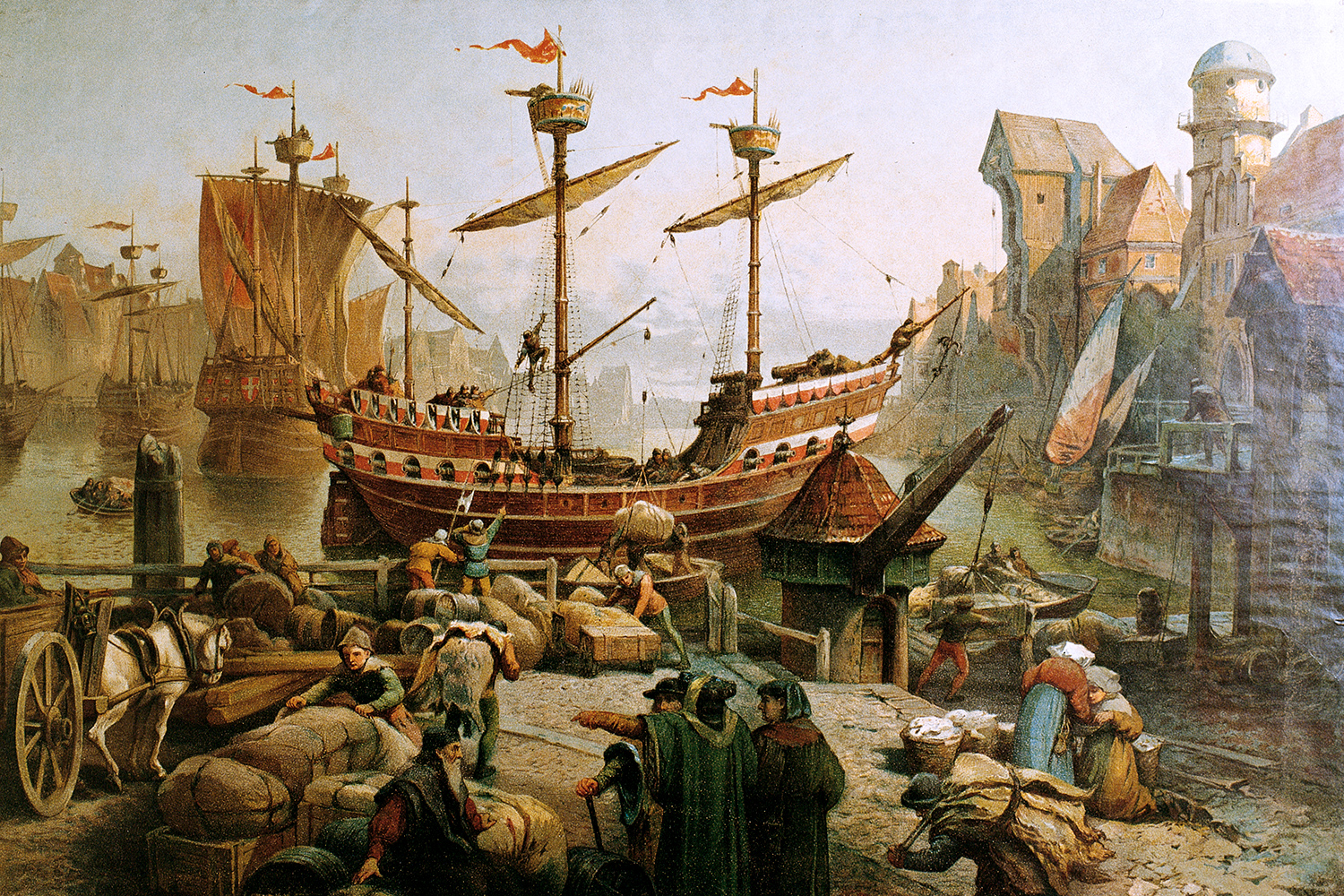 Teknologi og opfindelser i middelalderen | Historie 3-6 | Gyldendals ...