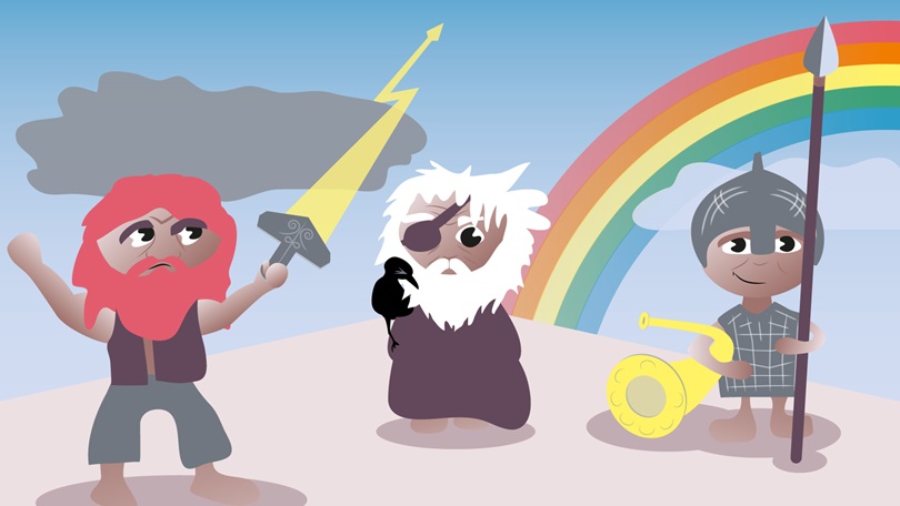 Nordiske guder | Religion 1-3 | Gyldendals fagportaler