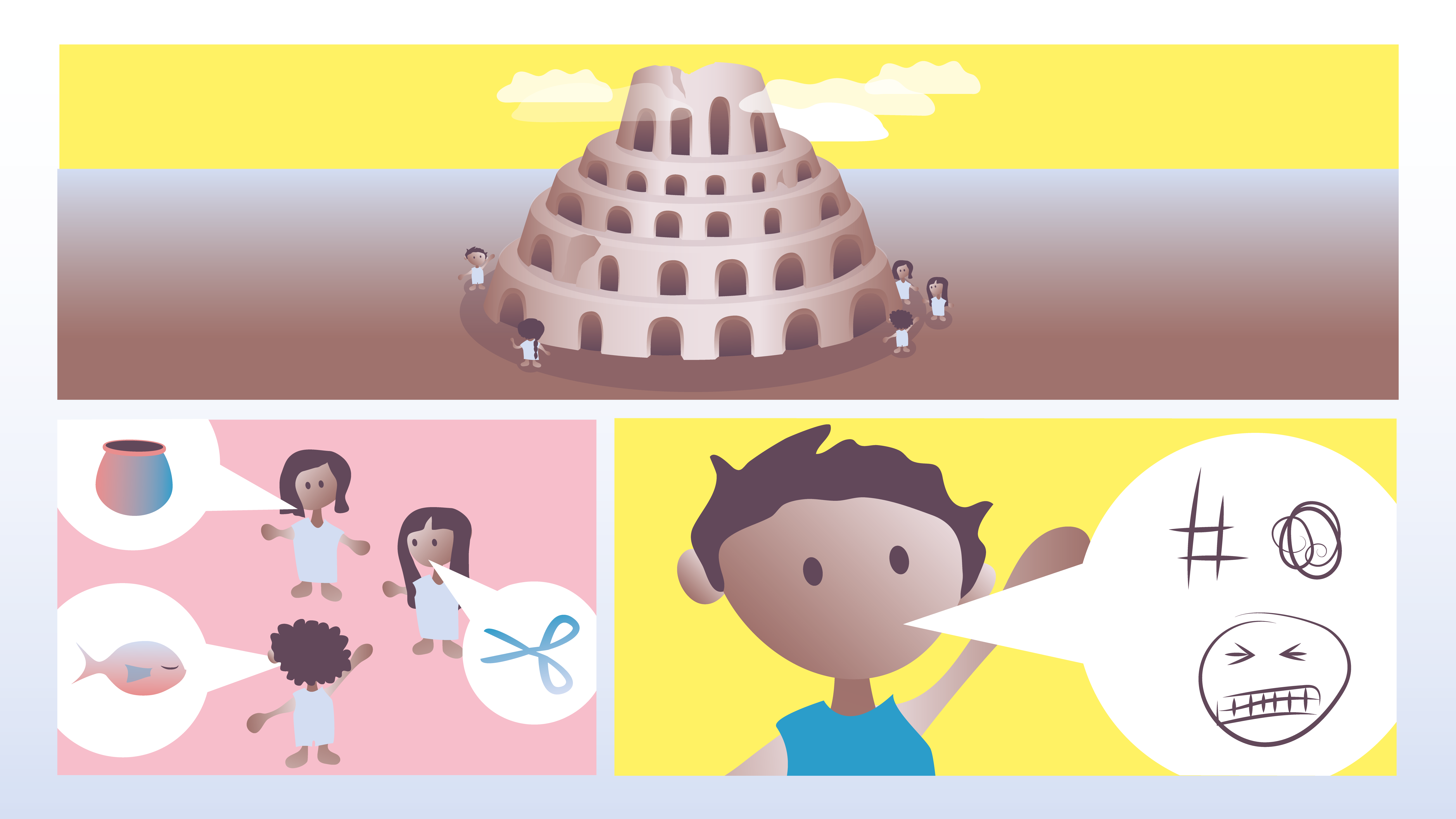 Bibelske fortællinger som tegneserie | Religion 4-6 | Gyldendals ...