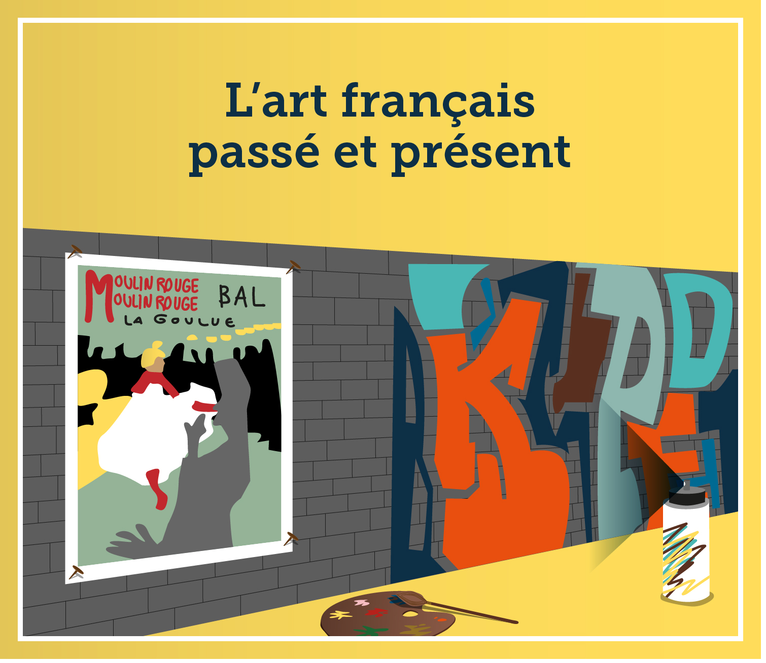 L’art français passé et présent | Fransk 5-9 | Gyldendals fagportaler